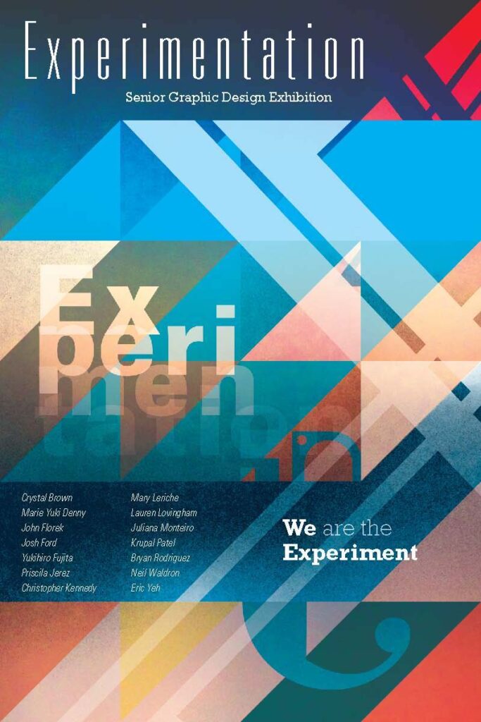 Experimentation: Senior Graphic Design Exhibition – Paul Robeson Galleries